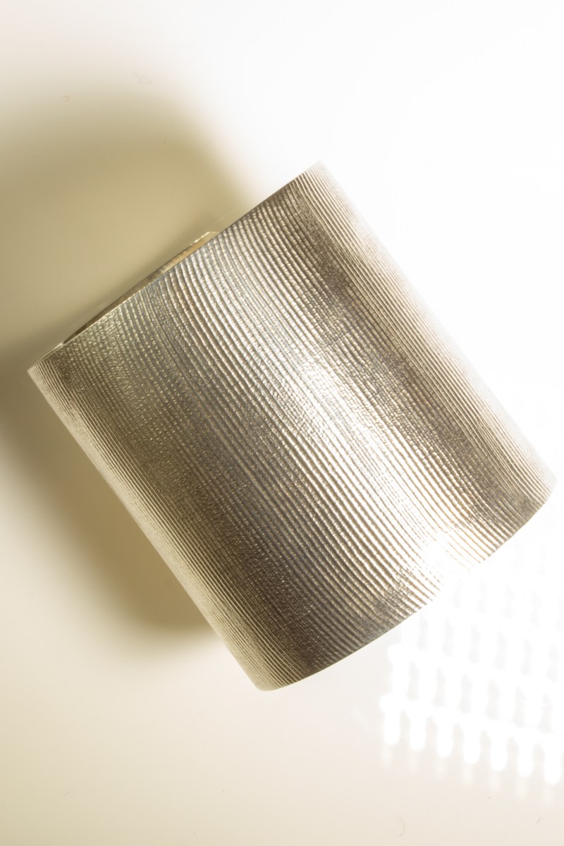 Moiré silk finish cuff – Marcusa Design